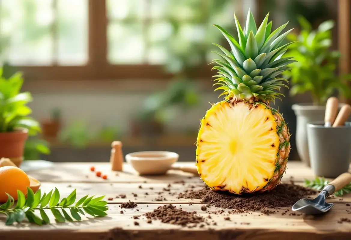 Comment planter un ananas facilement chez soi – Sensey Immo